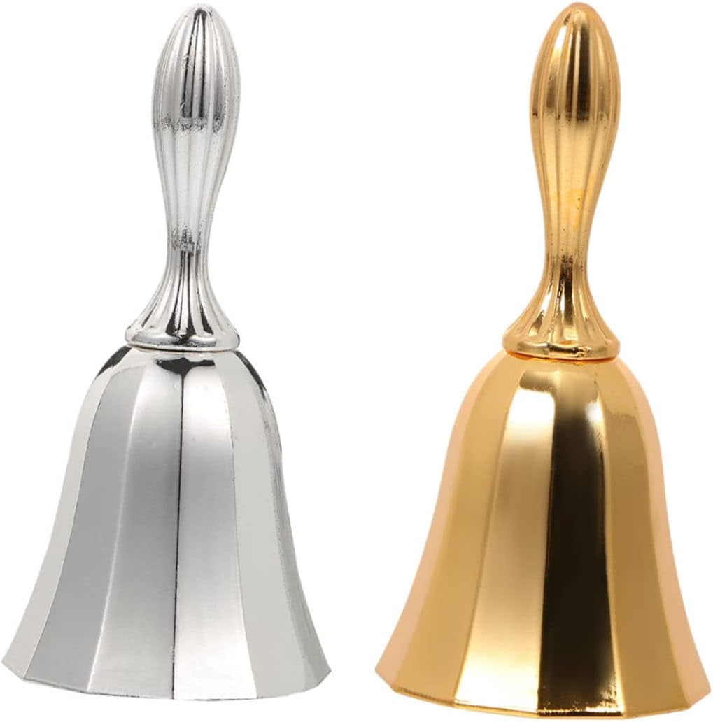 2pcs Hand Ring Bell Tablescape Decor Decor Baby Bell Handbells for ...