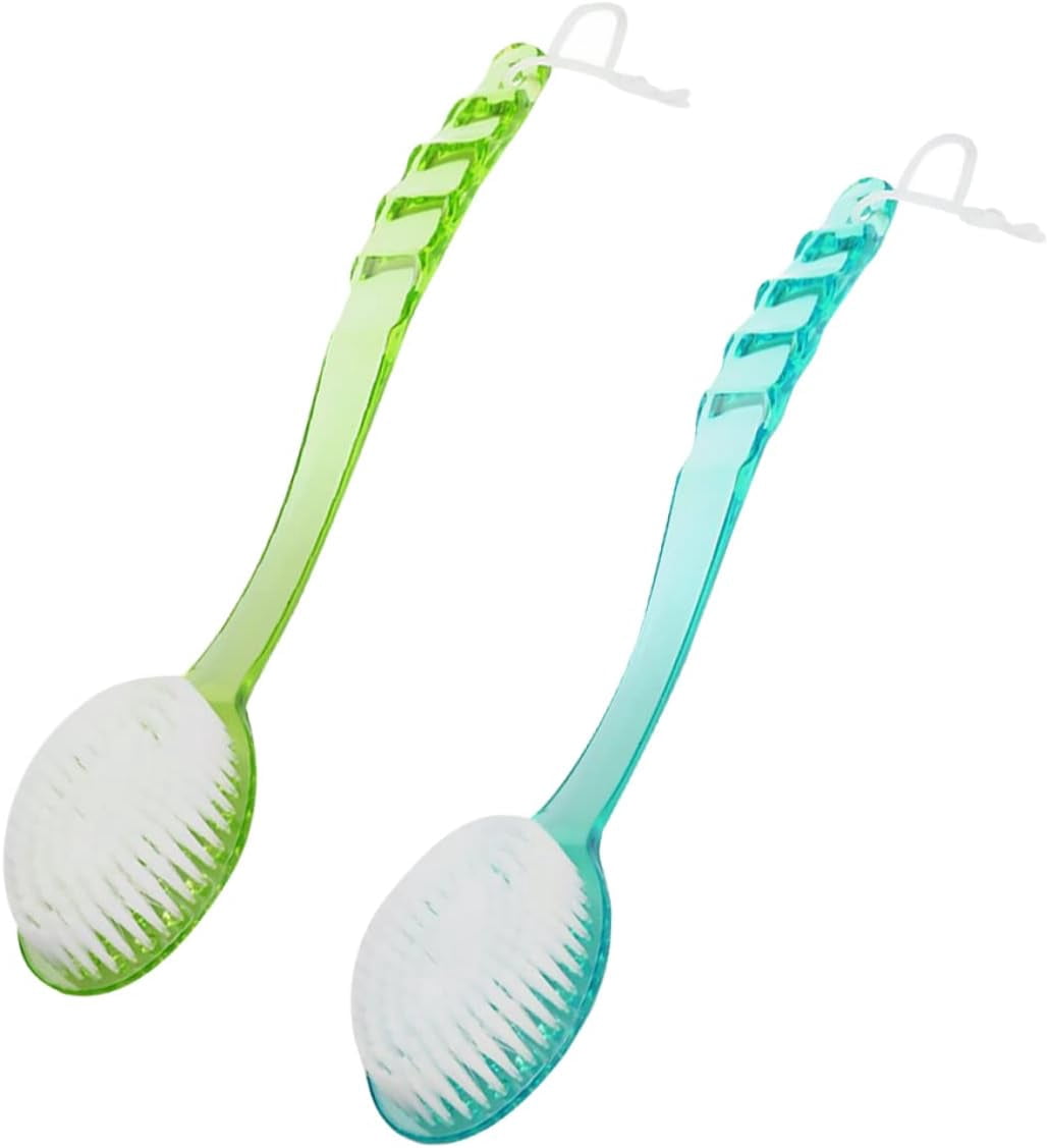 2pcs Handle Bath Brush Exfoliating Body Brush for Skin Care Soft ...