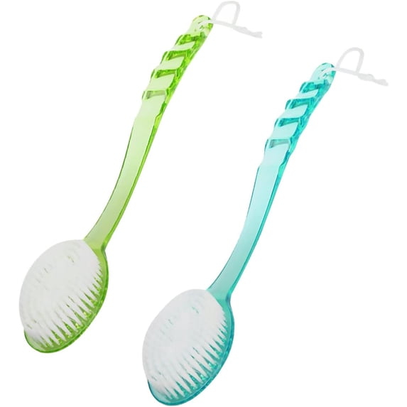 2pcs Handle Bath Brush Exfoliating Body Brush for Skin Care Soft ...