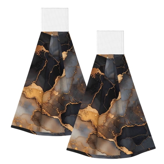 2pcs Hanging Coral Velvet Hand Towel Is Light Breathable And Absorptive ...