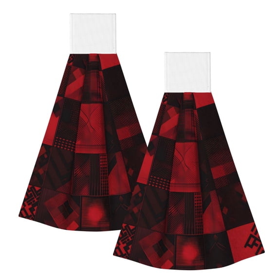 2pcs Hanging Coral Velvet Hand Towel Is Light Breathable And Absorptive ...