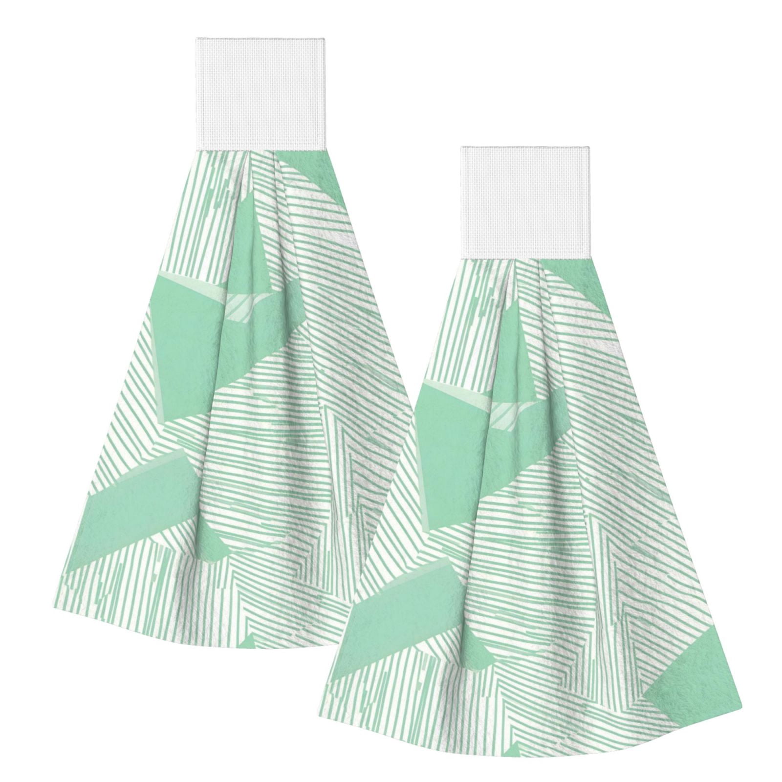 2pcs Hanging Coral Velvet Hand Towel Is Light Breathable And Absorptive ...