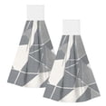 2pcs Hanging Coral Velvet Hand Towel Is Light Breathable And Absorptive ...