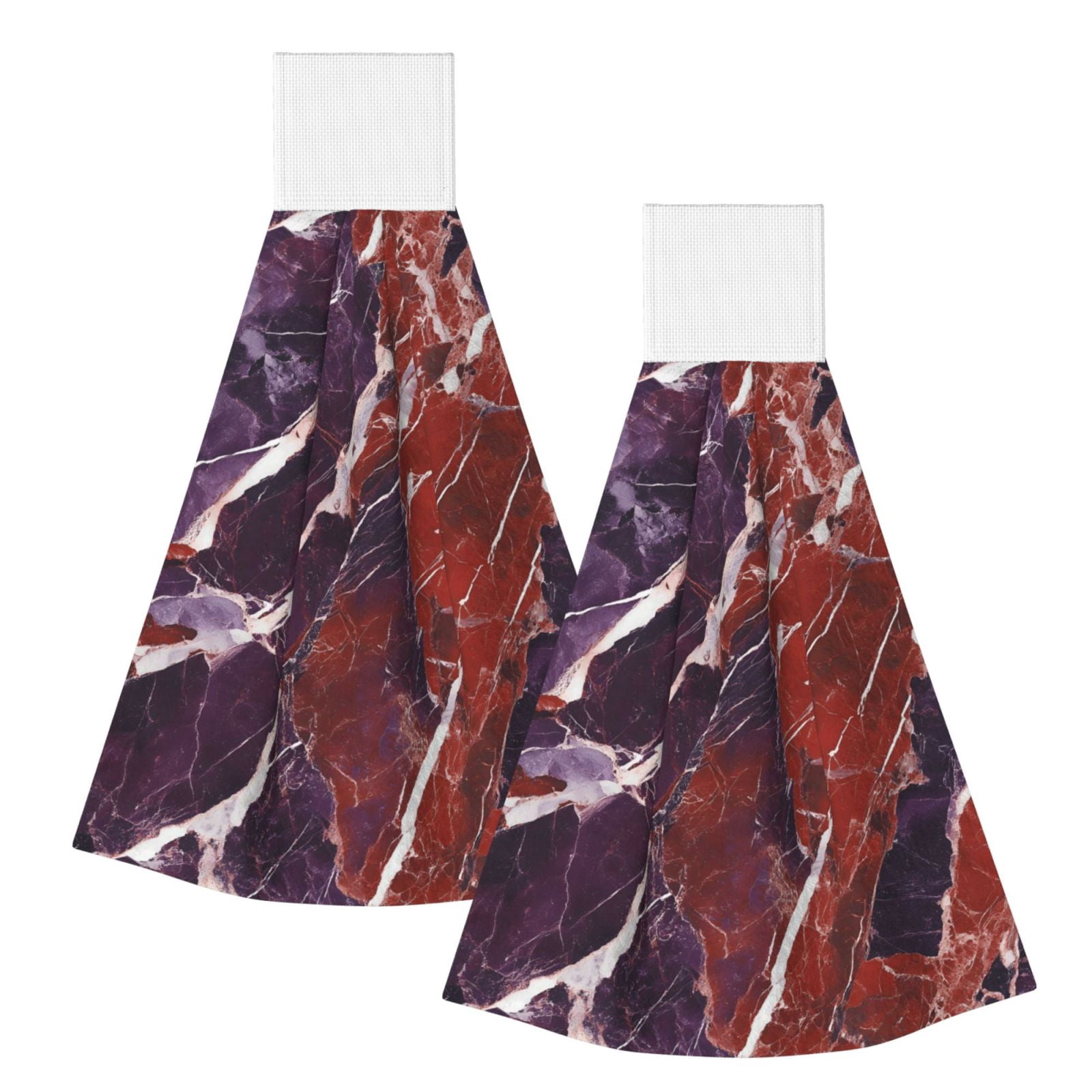 2pcs Hanging Coral Velvet Hand Towel Is Light Breathable And Absorptive ...