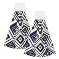 2pcs Hanging Coral Velvet Hand Towel Is Light Breathable And Absorptive ...