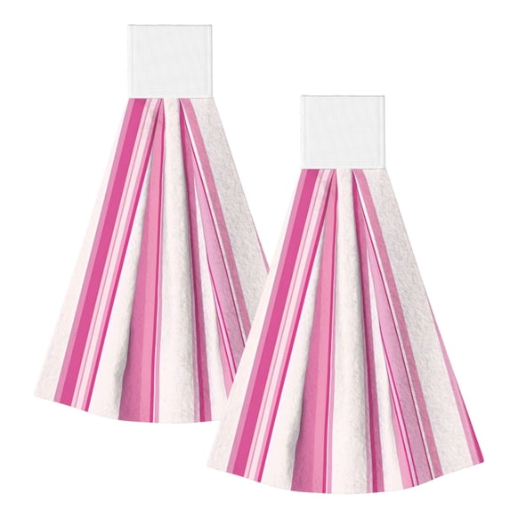2pcs Hanging Coral Velvet Hand Towel Is Light Breathable And Absorptive ...