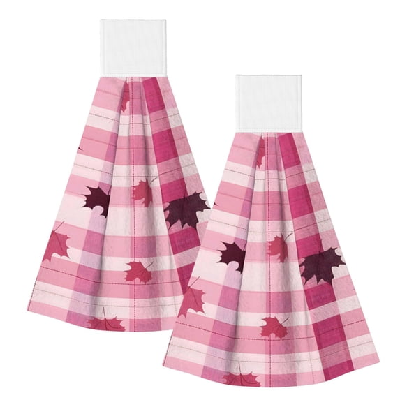 2pcs Hanging Coral Velvet Hand Towel Is Light Breathable And Absorptive ...