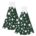 2pcs Hanging Coral Velvet Hand Towel Is Light Breathable And Absorptive ...