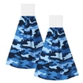 2pcs Hanging Coral Velvet Hand Towel Is Light Breathable And Absorptive ...