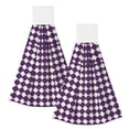 2pcs Hanging Coral Velvet Hand Towel Is Light Breathable And Absorptive ...