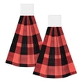 2pcs Hanging Coral Velvet Hand Towel Is Light Breathable And Absorptive ...
