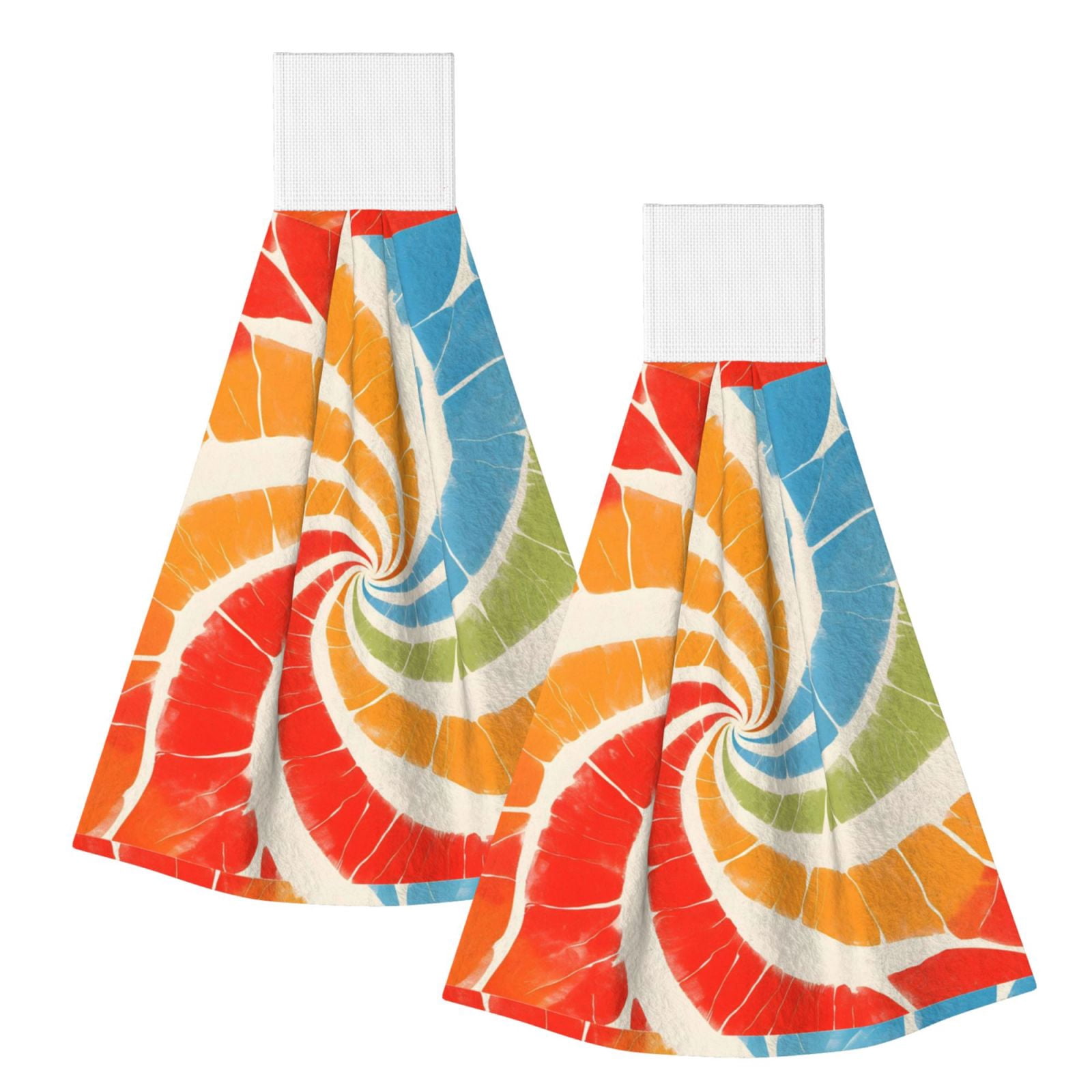 2pcs Hanging Coral Velvet Hand Towel Is Light Breathable And Absorptive ...