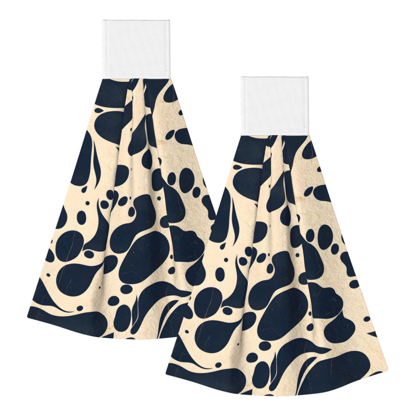 2pcs Hanging Coral Velvet Hand Towel Is Light Breathable And Absorptive ...