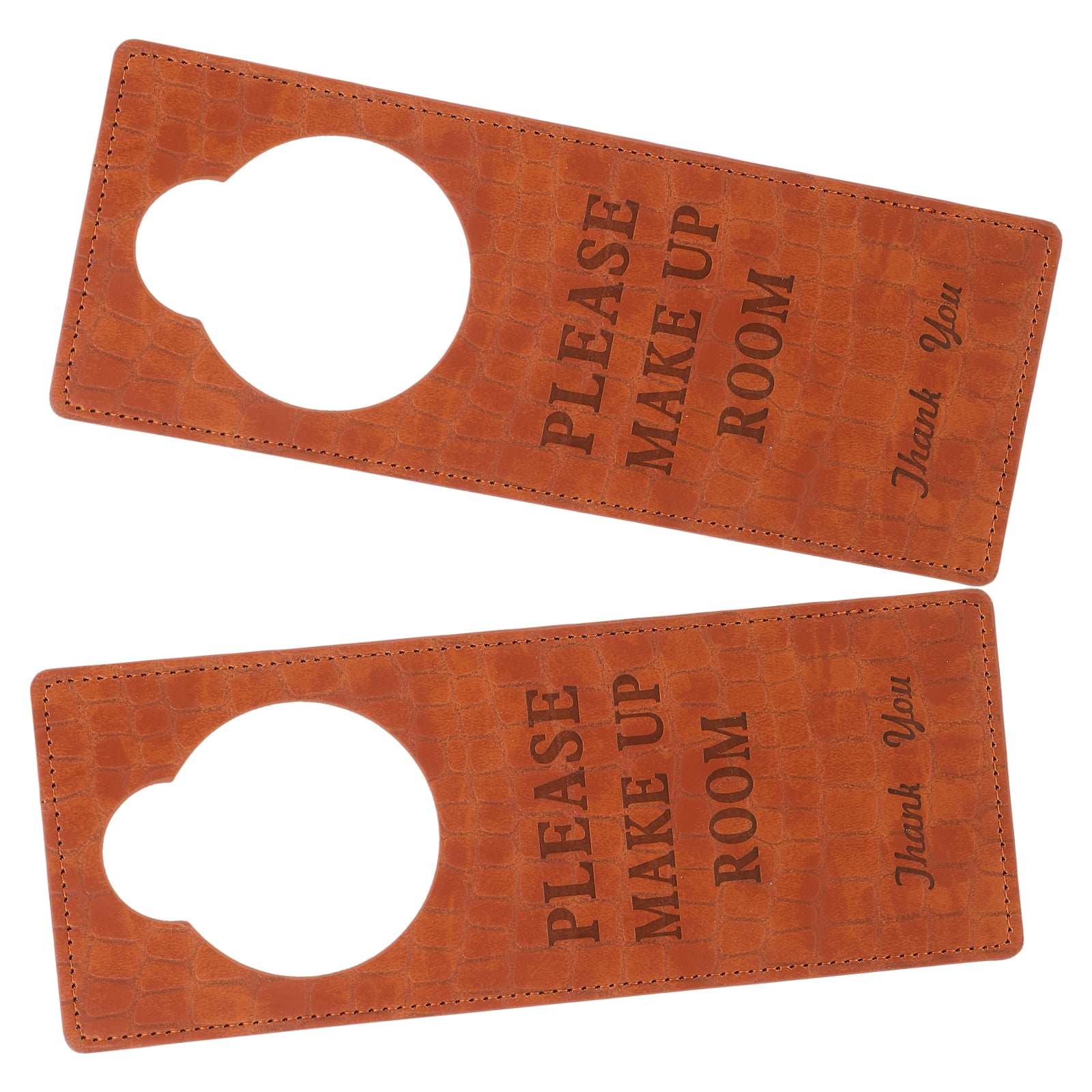 2pcs Hanging Door Knob Signs for Hotel Office Multi-Function Do Not ...