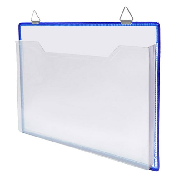 2pcs Hanging File Folder Wall Mounted: Transparent Receipt Organizer ...