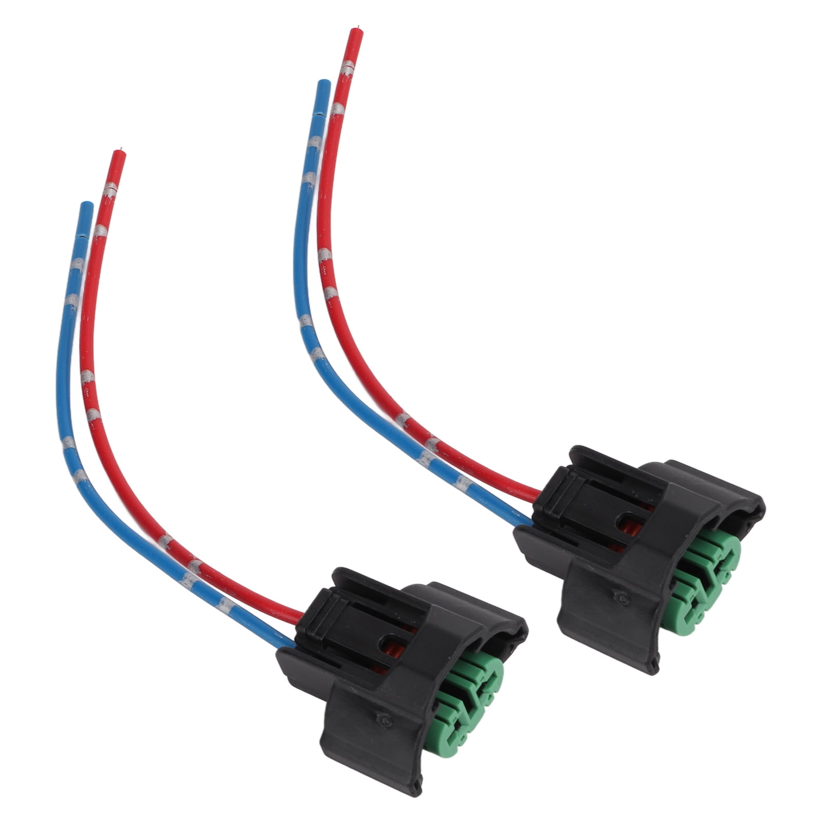 2pcs Headlight Sockets H11 3 Female Fog Light Wiring Harness Connectors ...