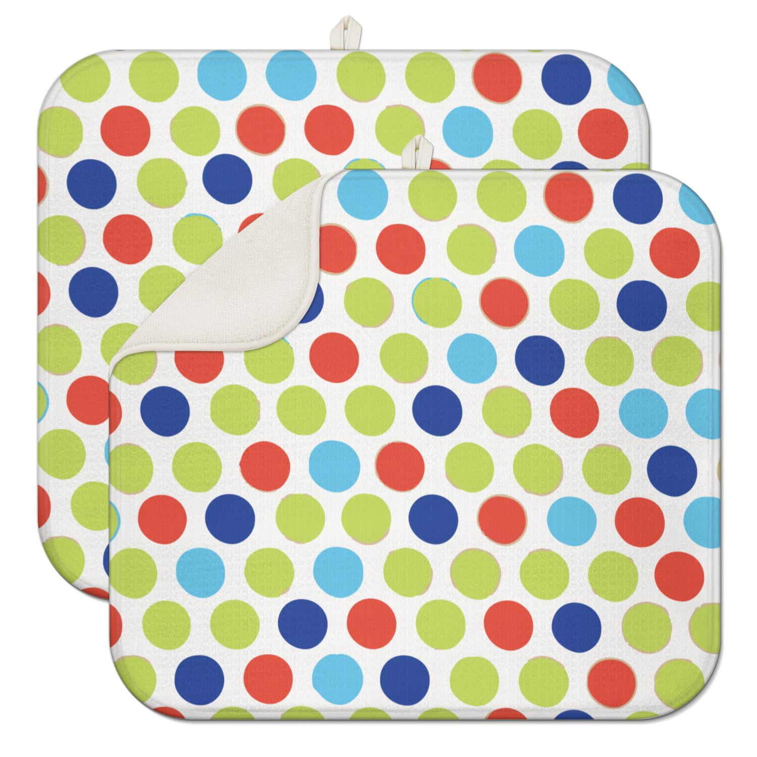 2pcs Heat Resistant Mats, Starry Night Design, Thick 3-Layer Padding ...