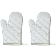 7 Pack Silicone Oven Mitts and Pot Holders Set, Non-Slip Heat Resistant ...