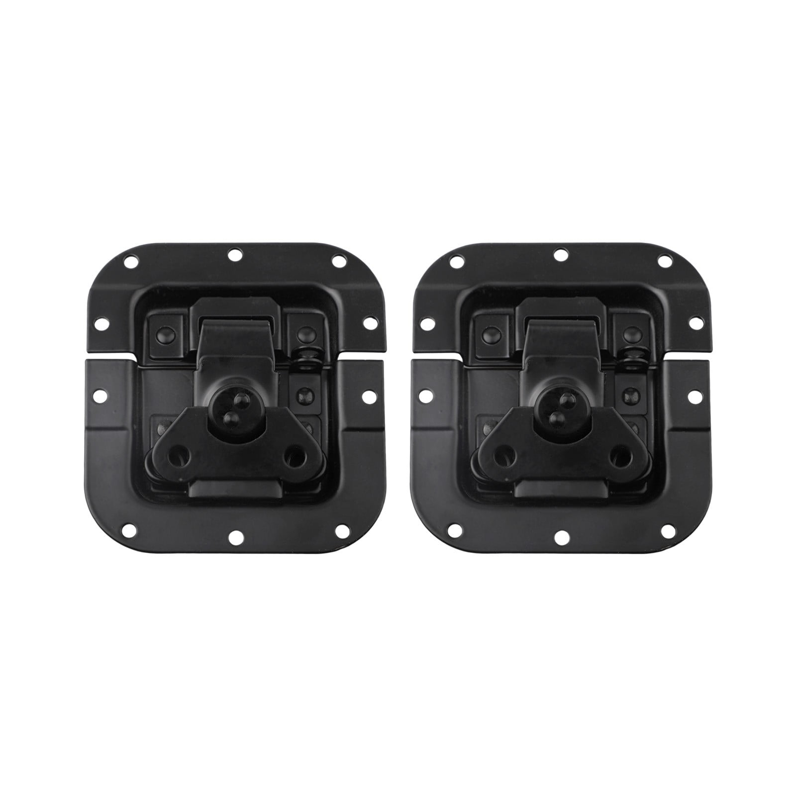 2pcs Heavy-Duty Butterfly Locks Spring Loaded Recessed Butterfly Latch ...