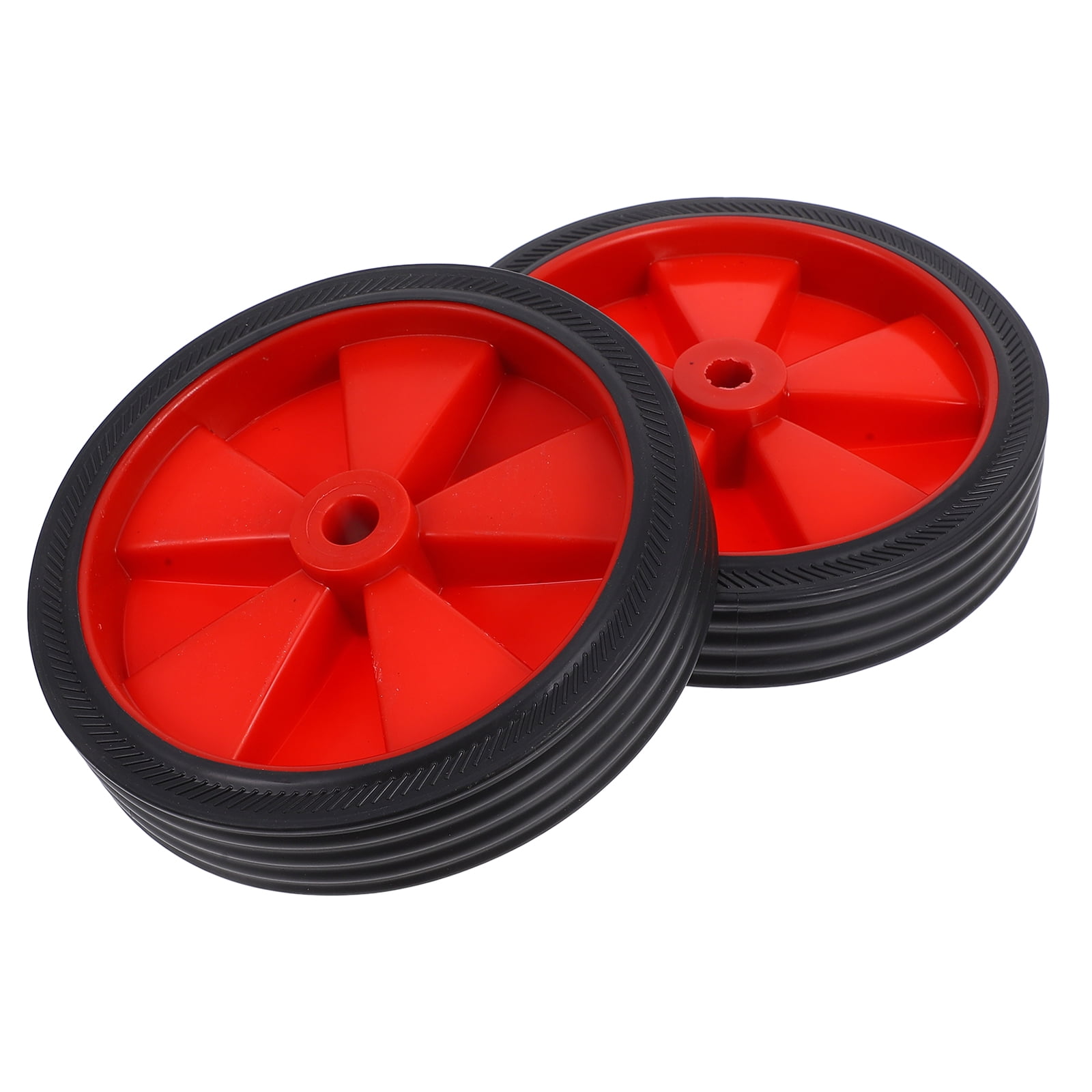 2pcs Heavy Duty Plastic Air Compressor Wheels for Easy Mobility ...