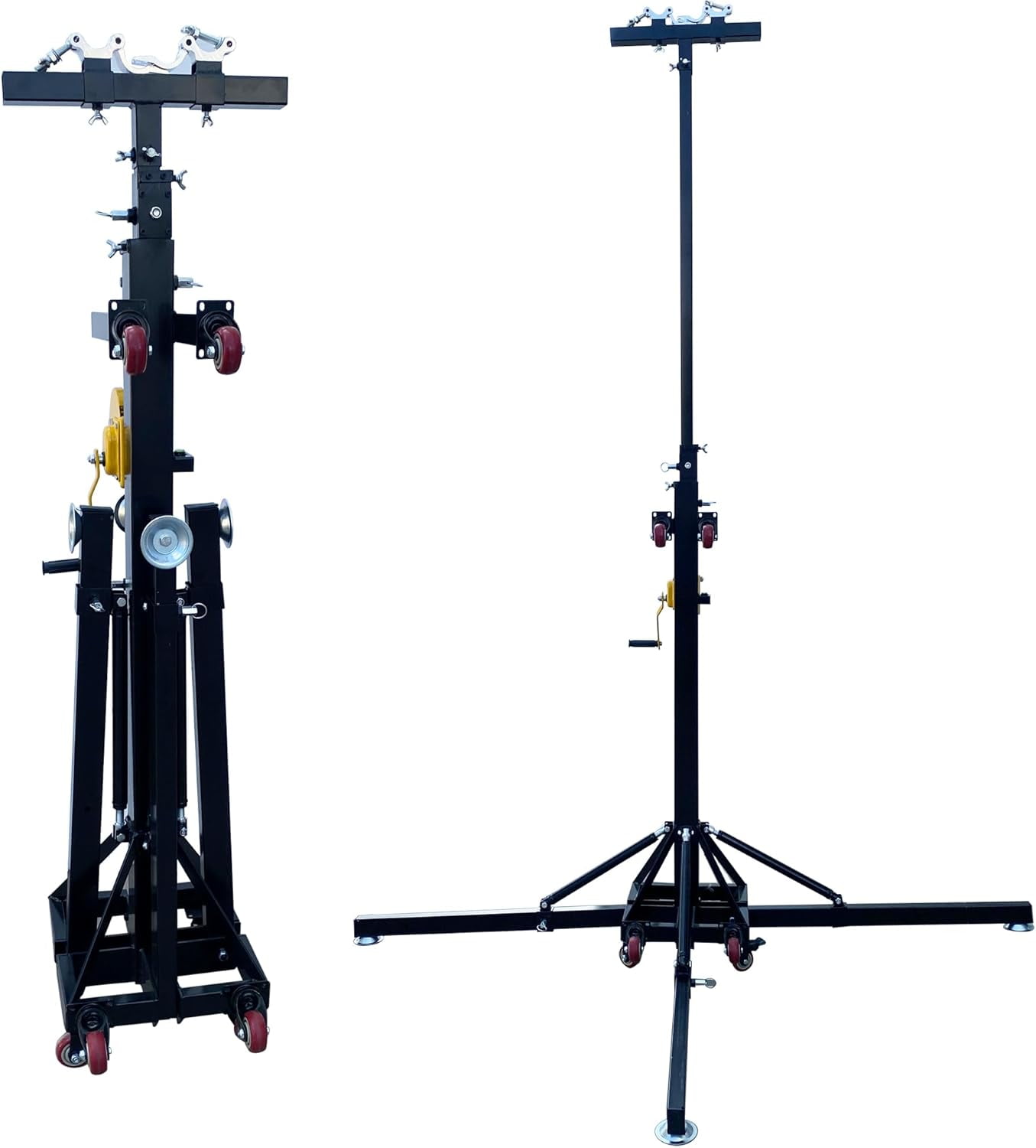 2pcs Heavy Duty Stage Lighting Crank Stands Tower Lifter Crank Light ...