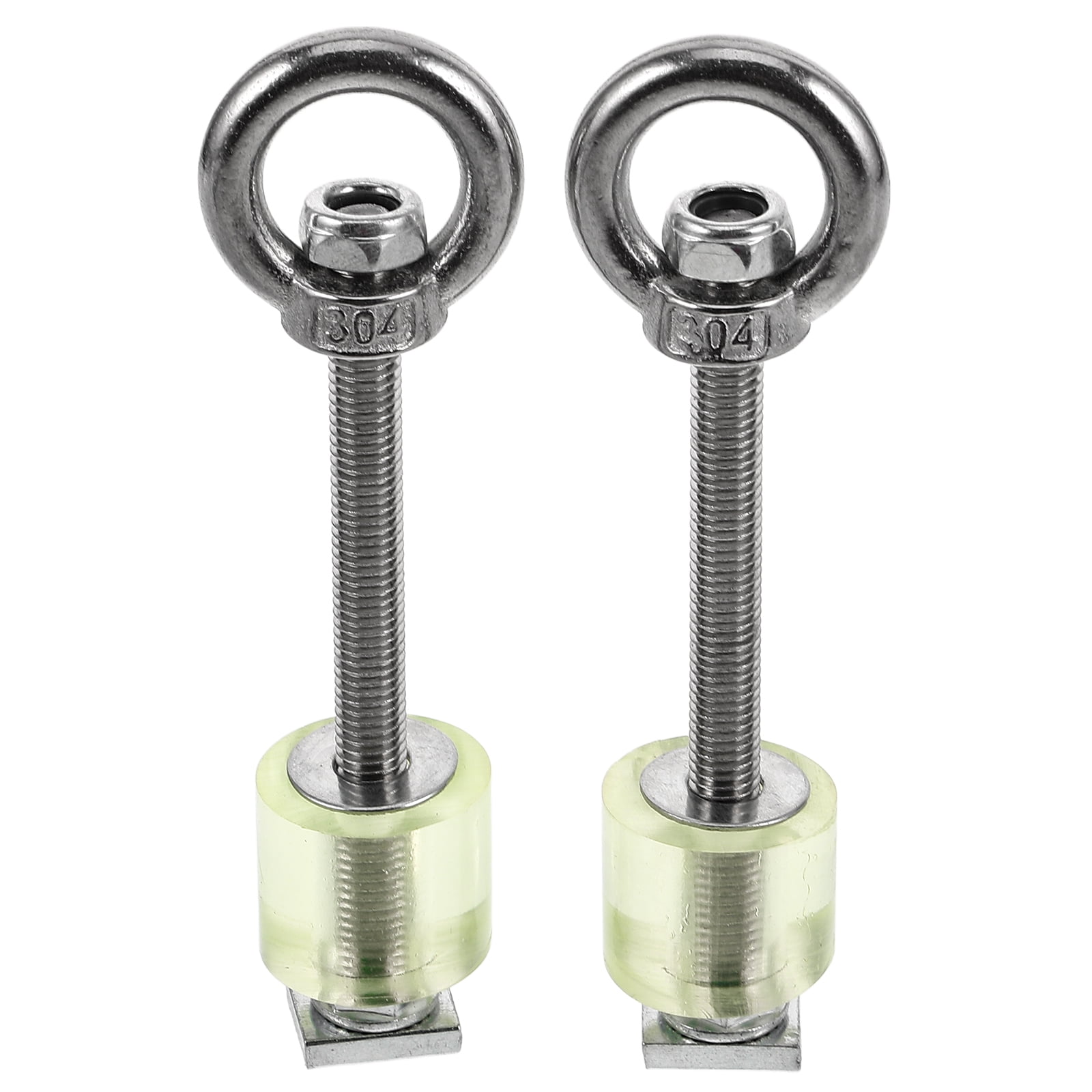 2pcs Heavy Duty Stainless Steel Eye Bolts for Lifting and Tow Hitch ...