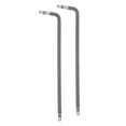 2pcs Hex Key Torx Wrench T10 S2 Steel L-Shape Long Arm Star 6 Point ...