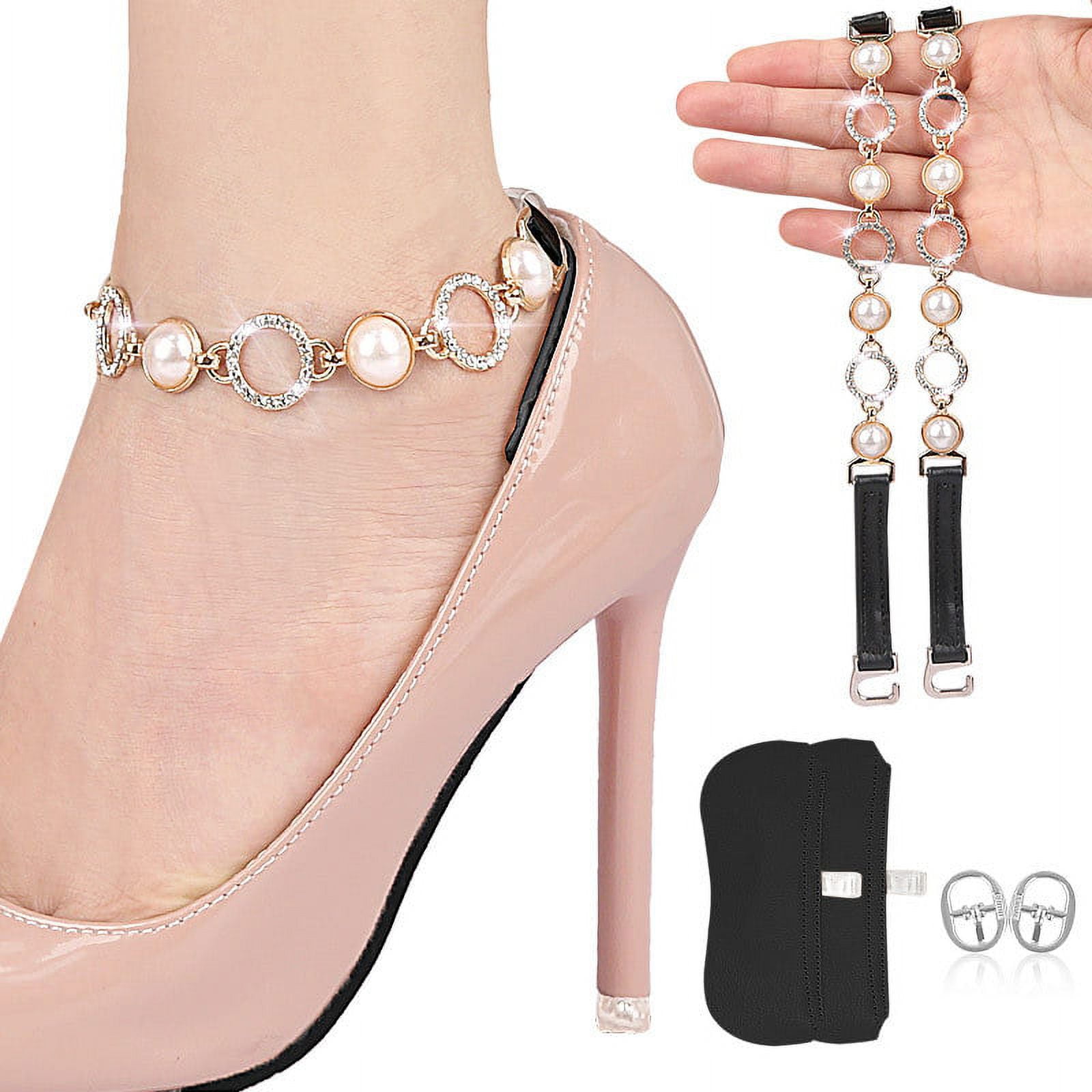 2pcs High Heel Straps Detachable Shoelaces Anti-loose Shoelaces ...