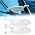 2pcs Holder for Various Kayak Paddle Board Clips, Fixing Clamps Paddle ...