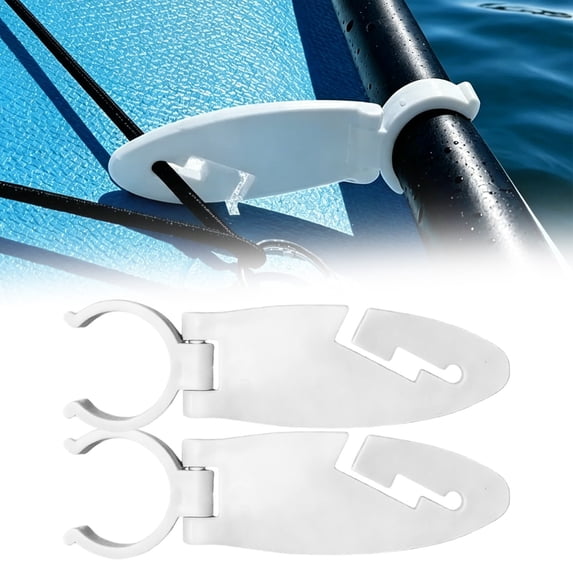 2pcs Holder for Various Kayak Paddle Board Clips, Fixing Clamps Paddle ...