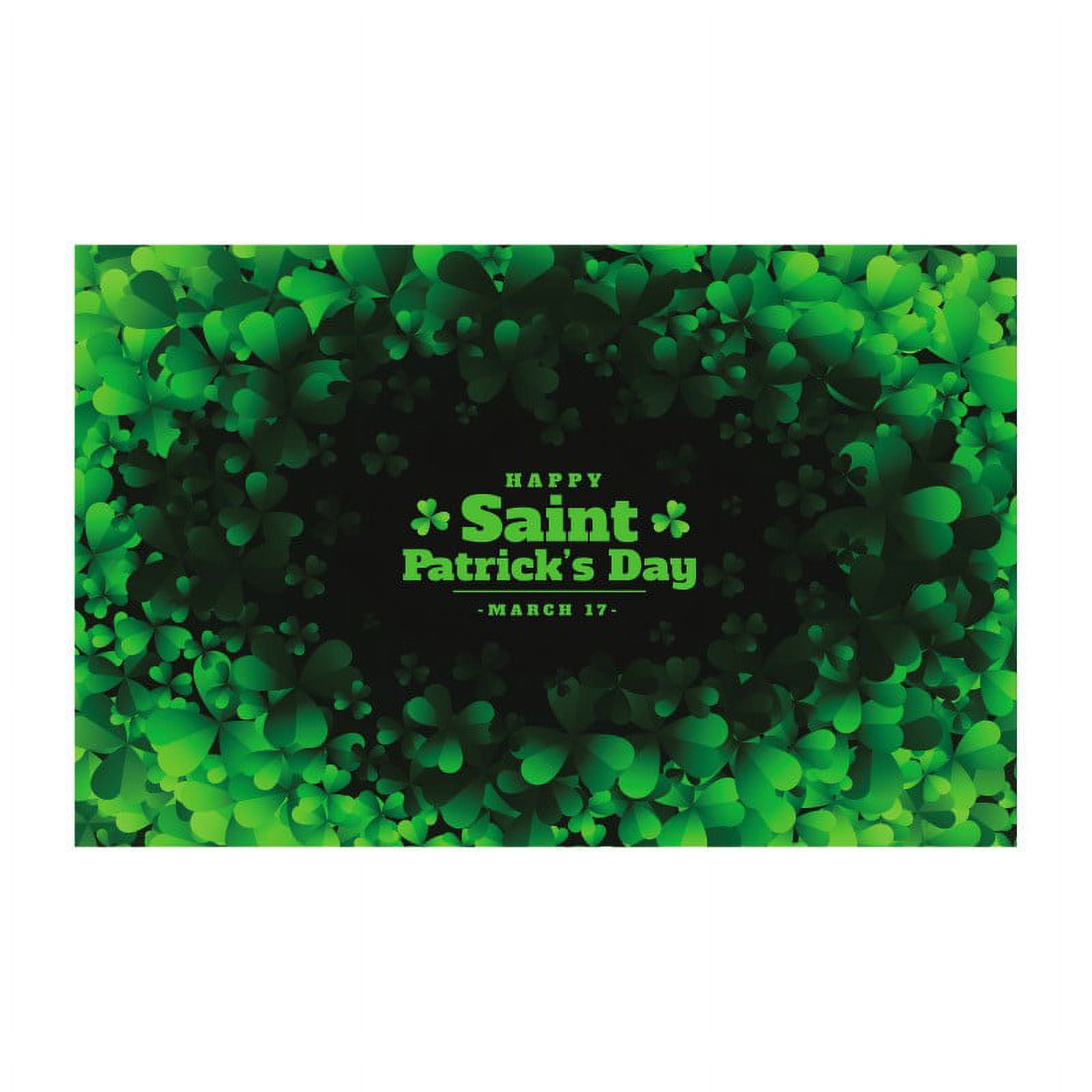 2pcs Holiday Background Cloth Hanging Flag St. Patrick's Day Backdrop ...