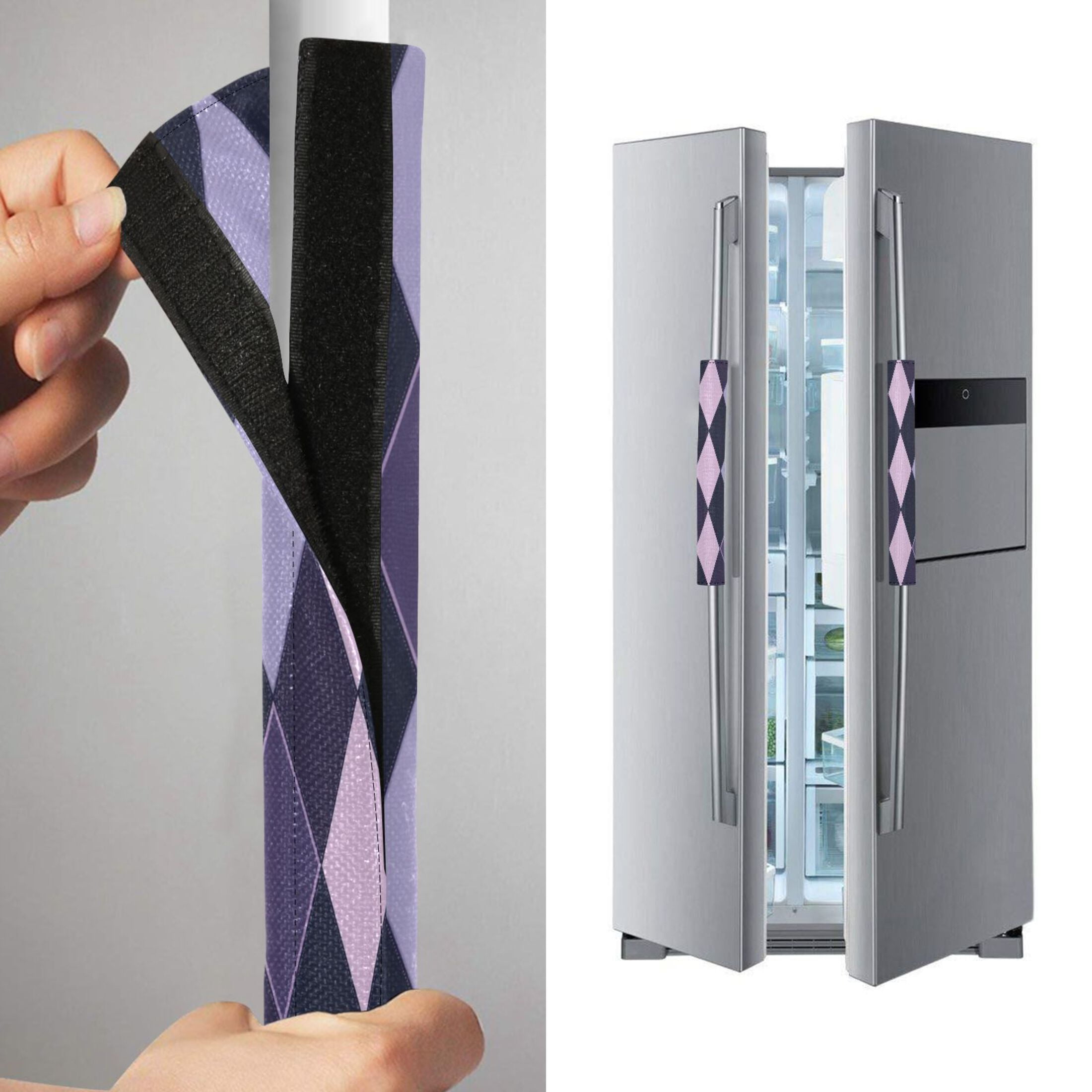 2pcs Home Appliance Handle Covers Refrigerator Door Handle Covers for ...