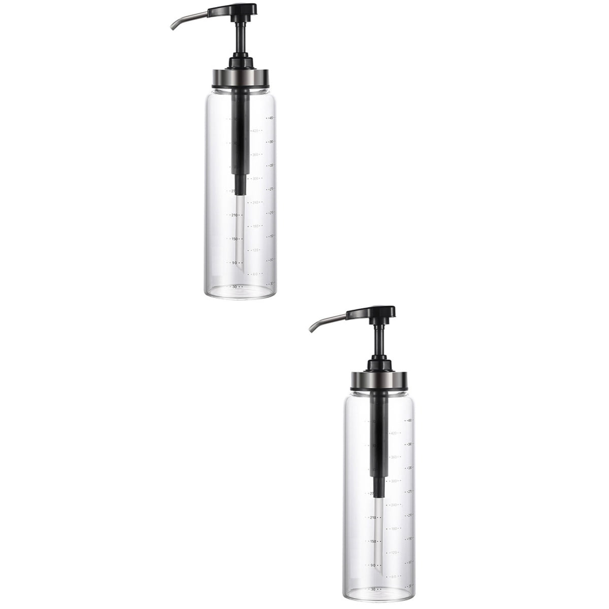 2pcs Honey Jam Dispenser Bottle Press Style Jar Jam Dispenser Bottle ...