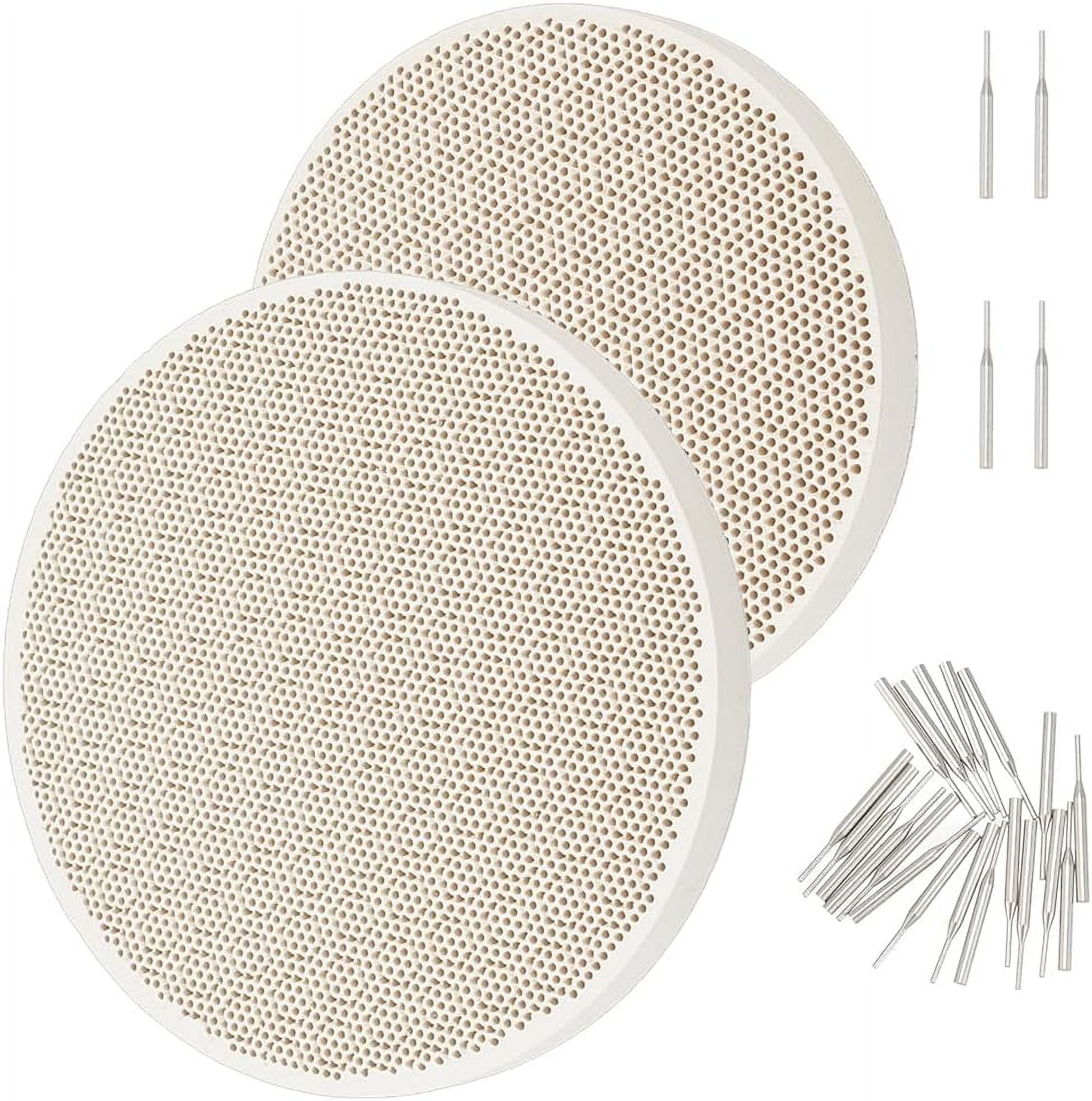 2pcs Honeycomb Ceramic Soldering Boards with 20pcs Stainless Steel ...