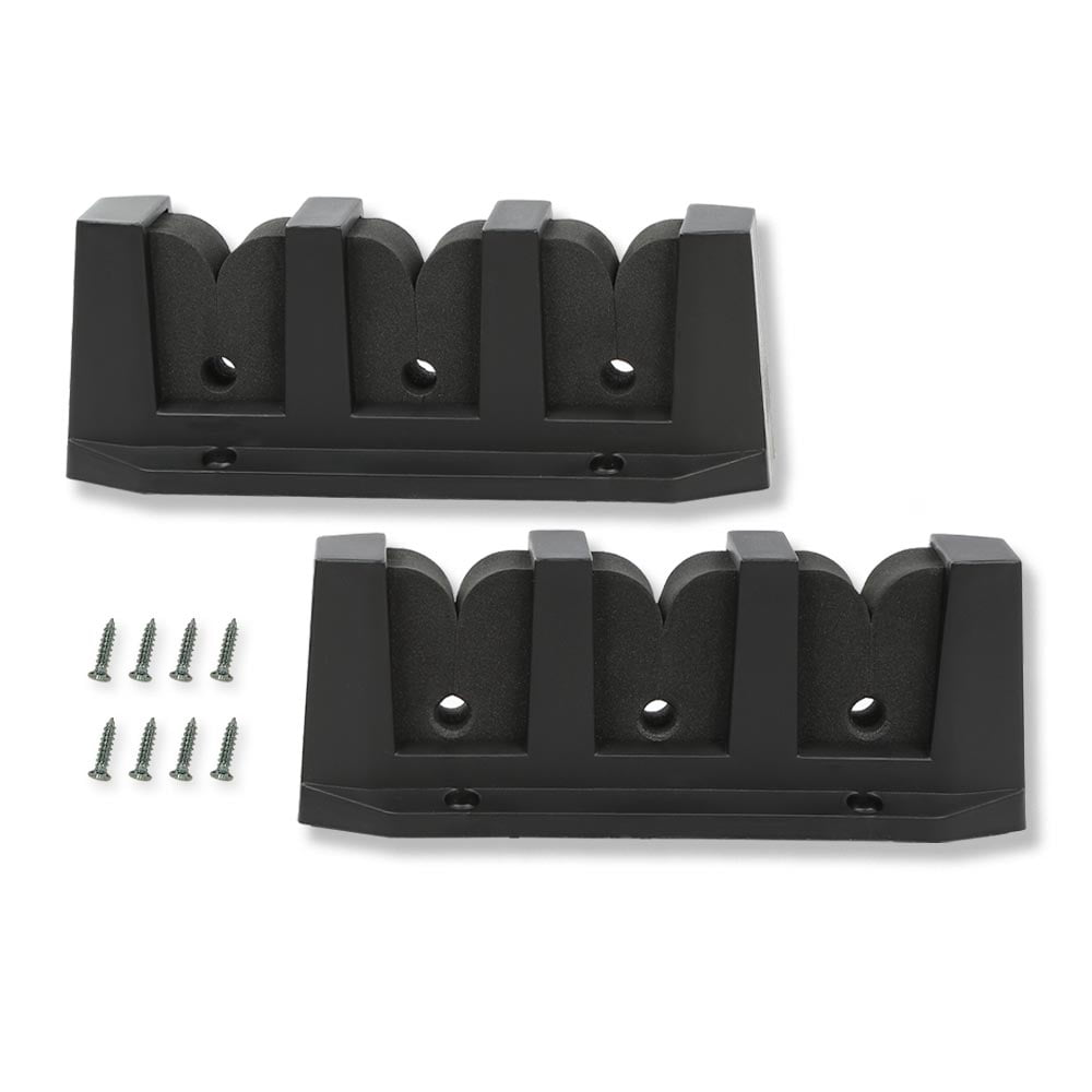 CROSSDESIGN Horizontal Rod Rack, Durable ABS Plastic, Holds 3 Fishing ...
