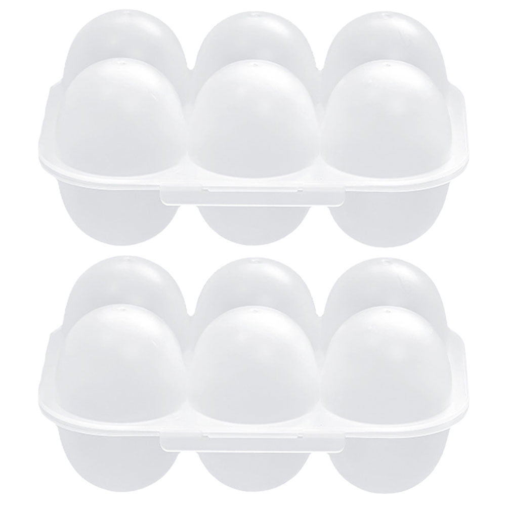 2pcs Household Egg Saver Reusable Plastic Egg Container Refrigerator ...
