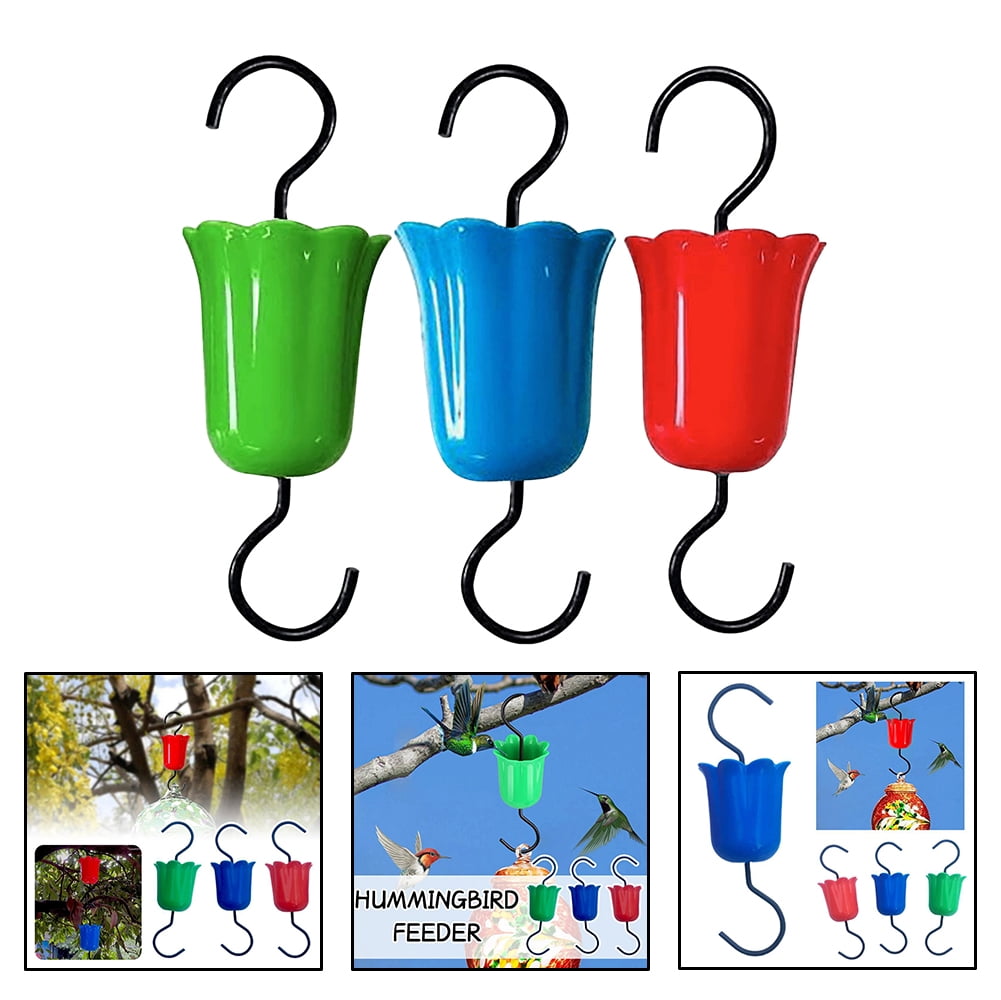 2pcs Hummingbird Feeder Insects Repellent Outdoor Ant Moat With Hooks ...