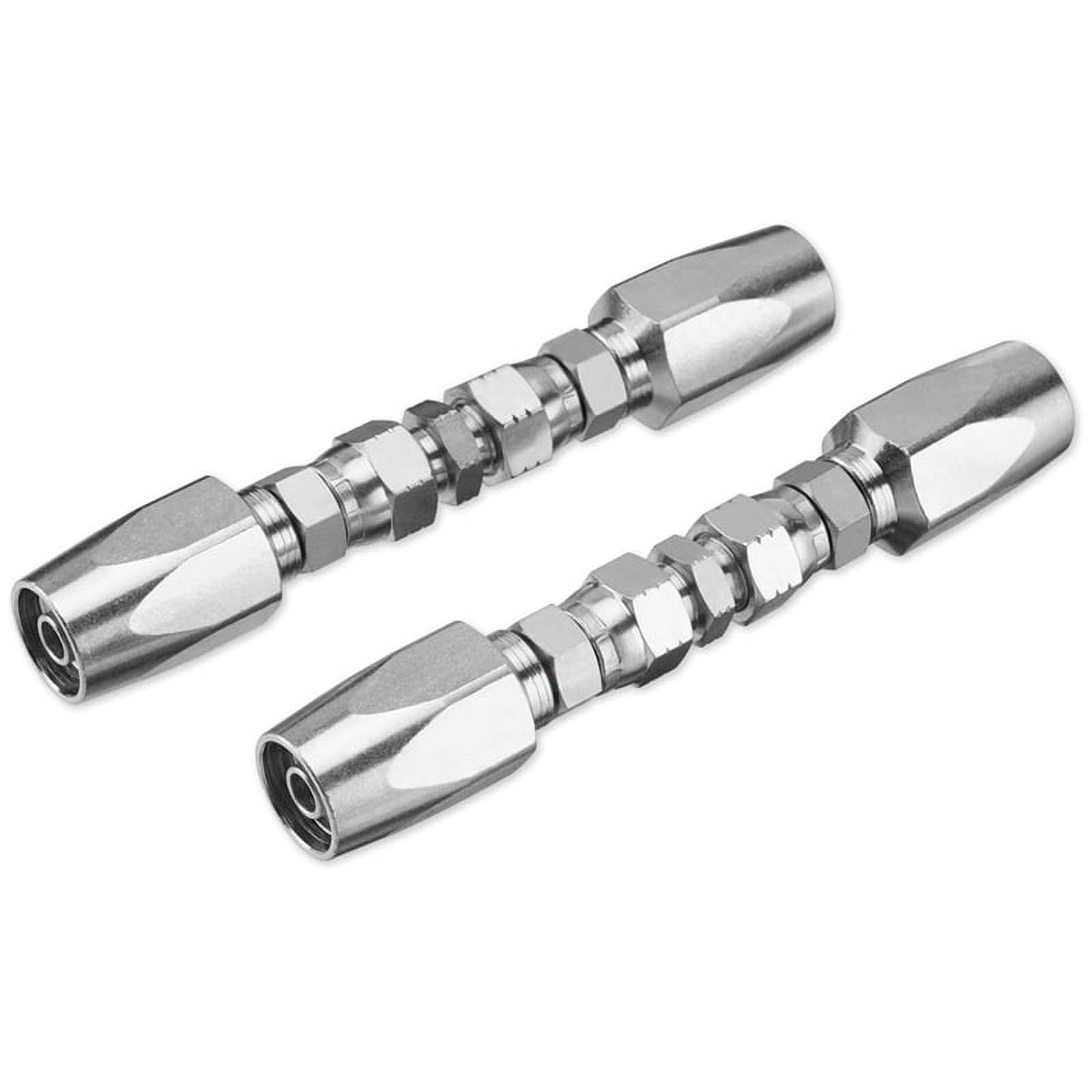 2pcs Hydraulic Hose Repair Kit, Reusable, 2-Wire Reusable Hydraulic ...