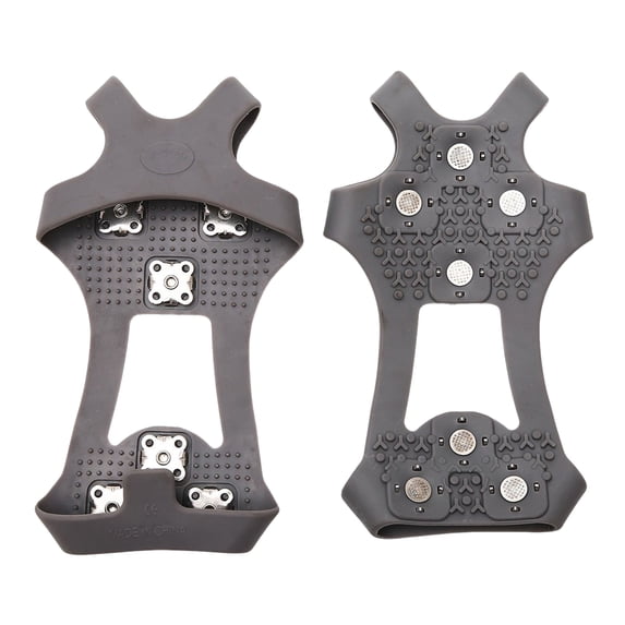 2pcs Ice Cleats Shoes Shoe Traction Spikes, Grip System Stretch Fit ...