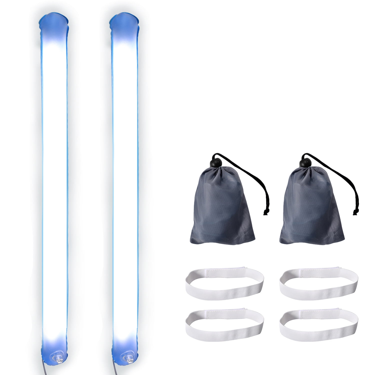 2pcs Inflatable Camping Lantern Foldable Light Strip Easy to Store for ...