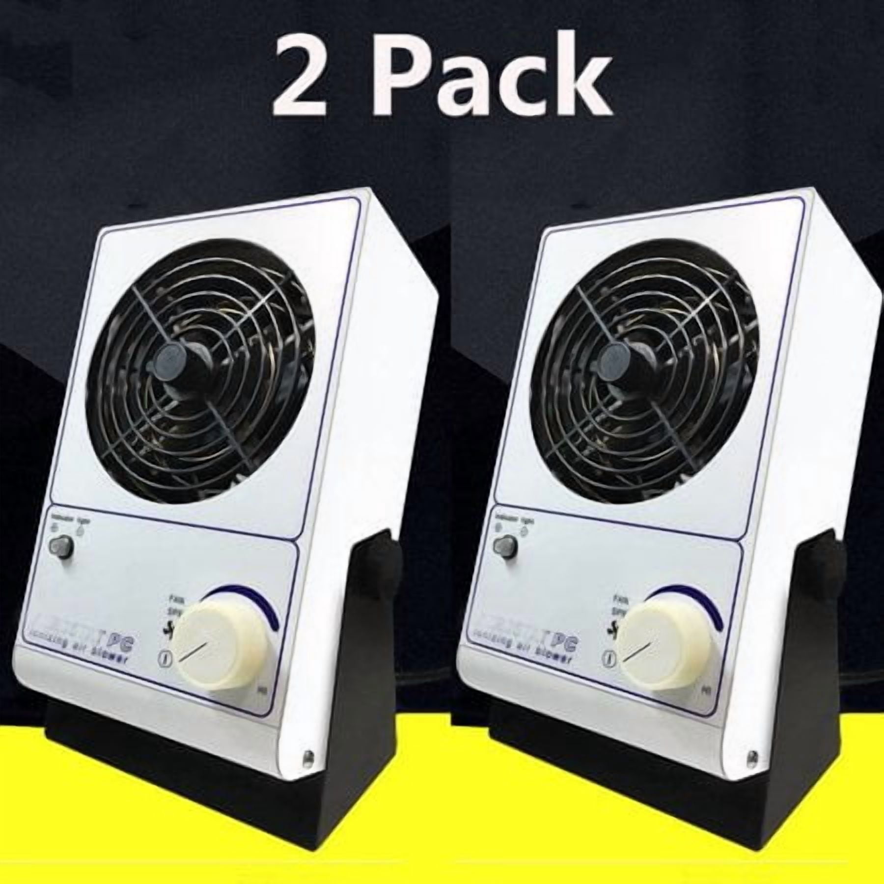 2pcs Ionizing Air Blower Fan Anti Electrostatic Ion Blower Anti-Static ...