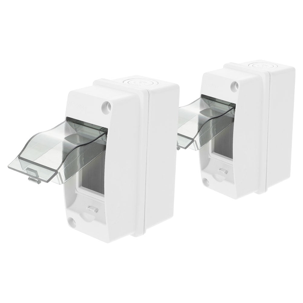2pcs Junction Boxes Power Distribution Protection Box Electric Box ...