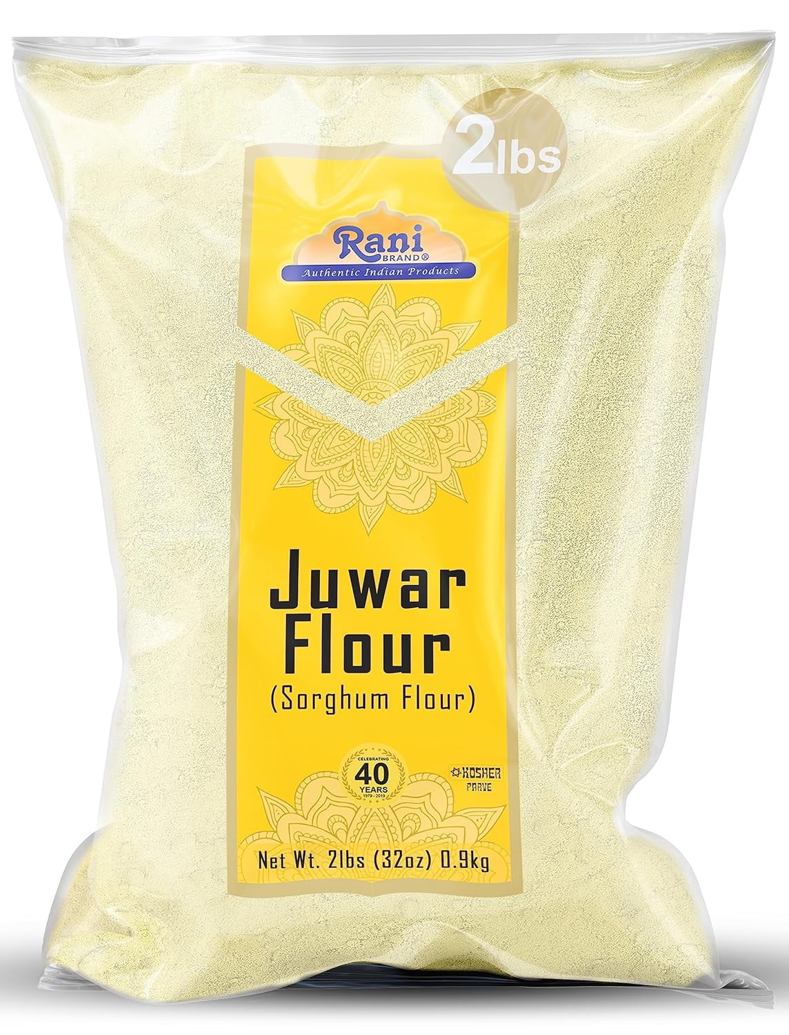 2pcs Juwar (Sorghum) Flour 32oz (2lbs) 908g ~ All Natural | Vegan ...