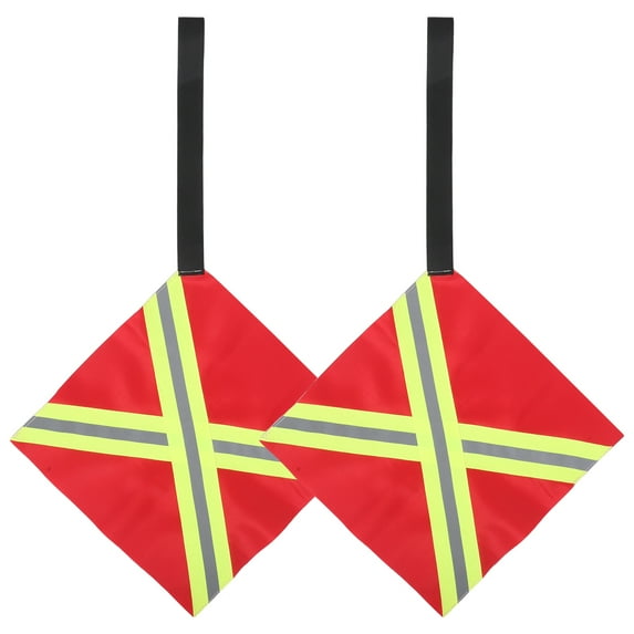 2pcs Kayak Safety Flag: Reflective Flag for Kayak Canoe Towing - High ...