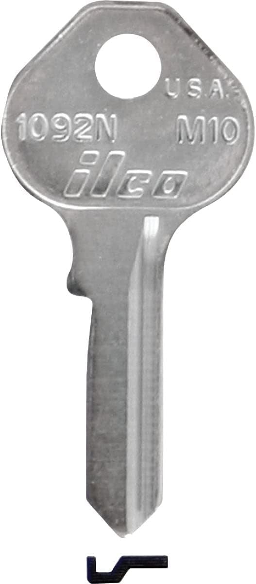 2pcs , Key Blank for Master Padlock Key Blank Equivalent of K15 ...