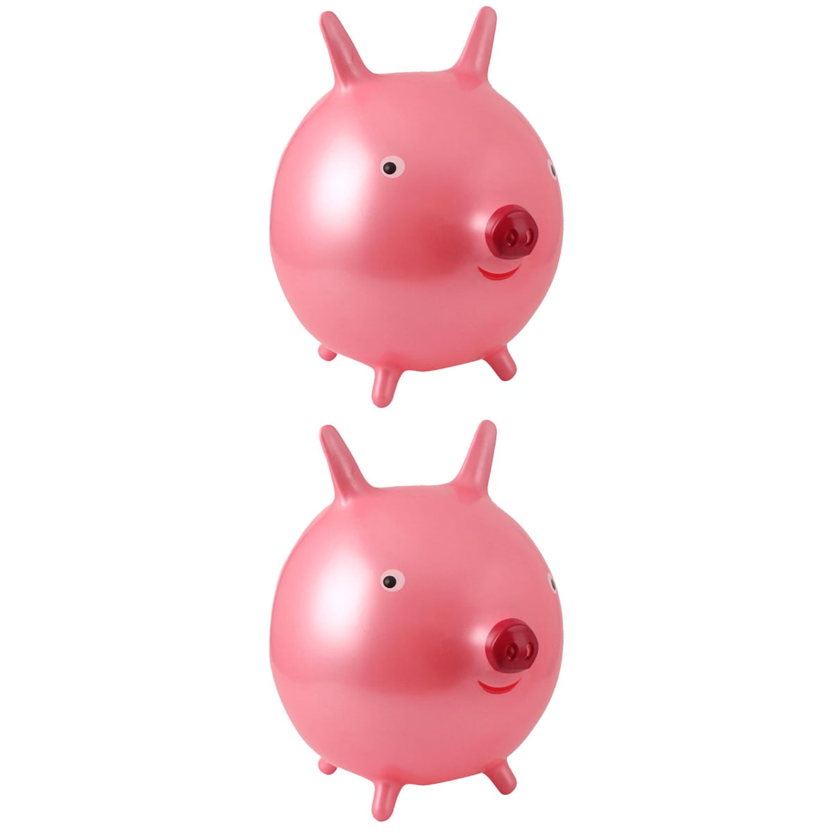 2pcs Kids Ball Bounce Ball PVC Thicken Pig Hopping Ball Hop Bouncing ...