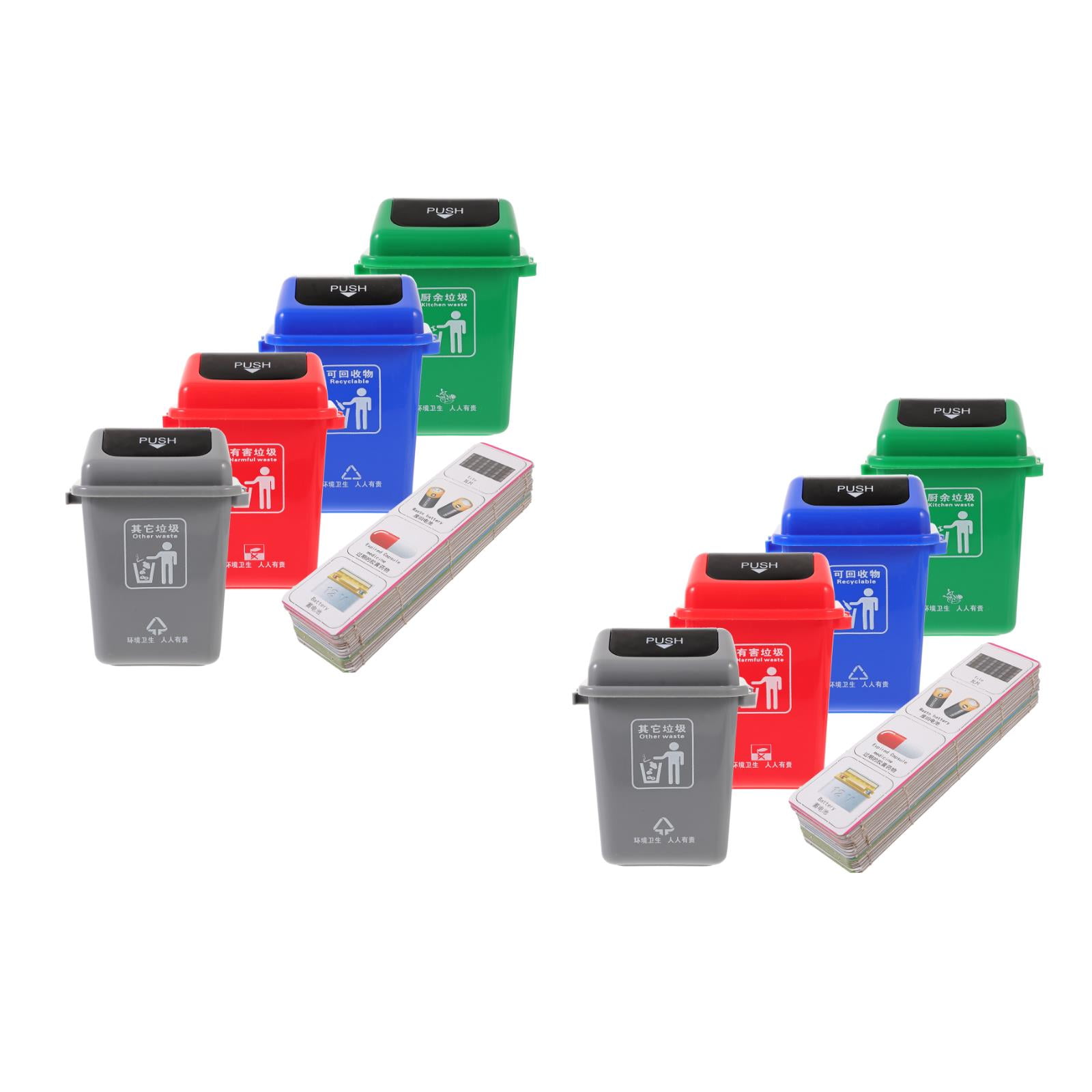 2pcs Kids Garbage Classification Management: Garbage Waste Management ...