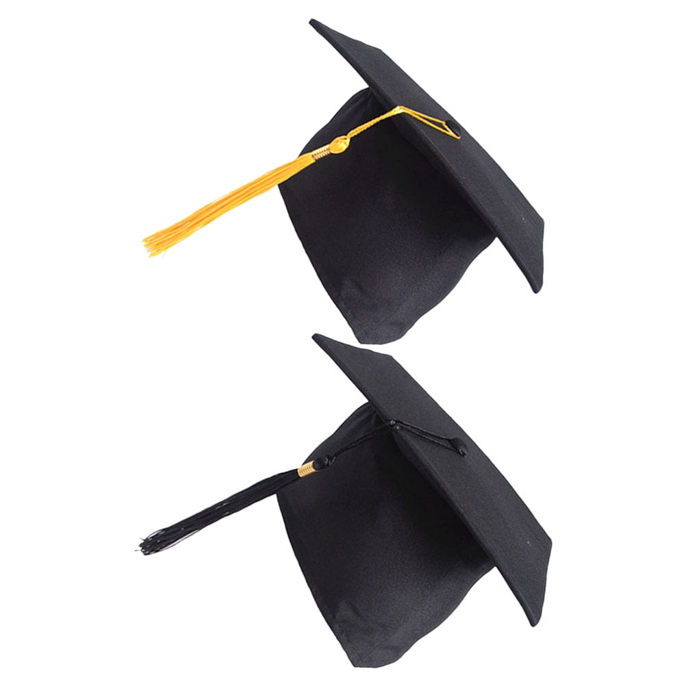 2pcs Kids Graduation Hat Preschool Grad Hat Graduation Cap with Tassel ...