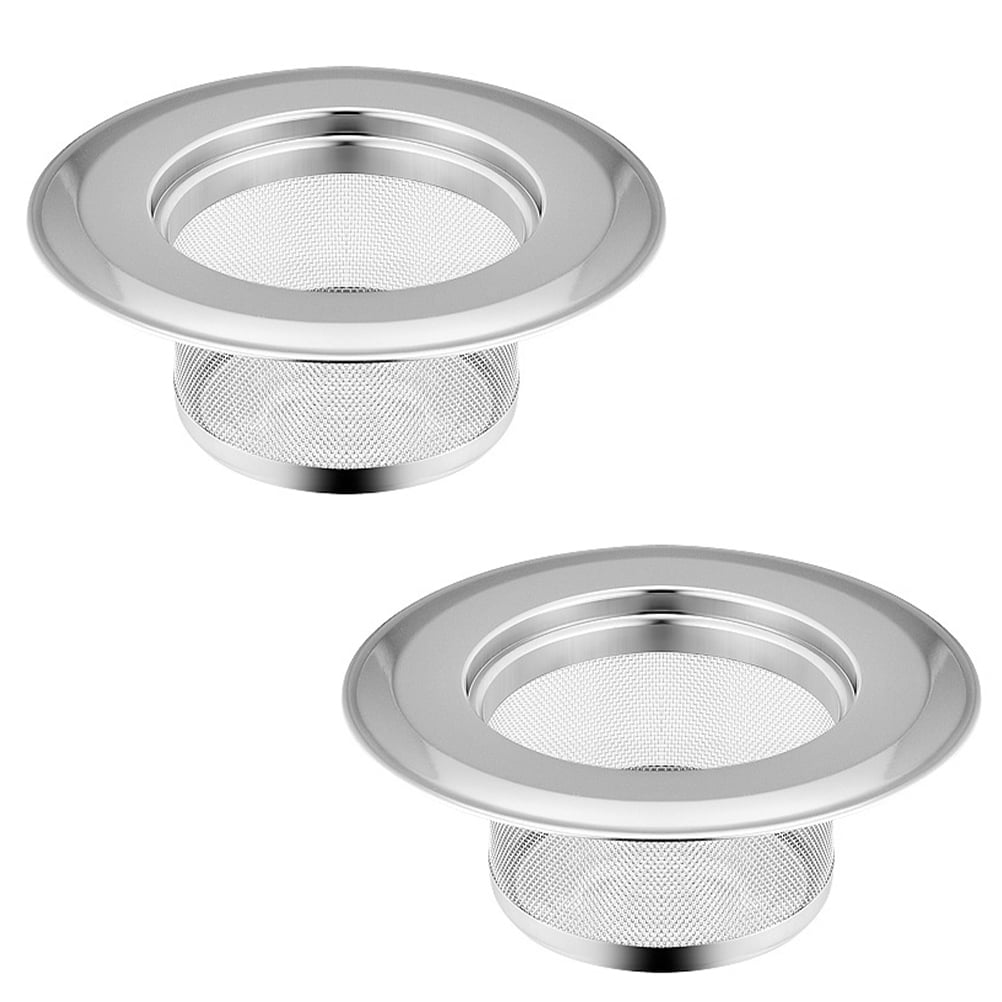 FELTECHELECTR Sink Filter Strainer Stainless Steel 2Pcs 11.8X2.6X1.6In ...