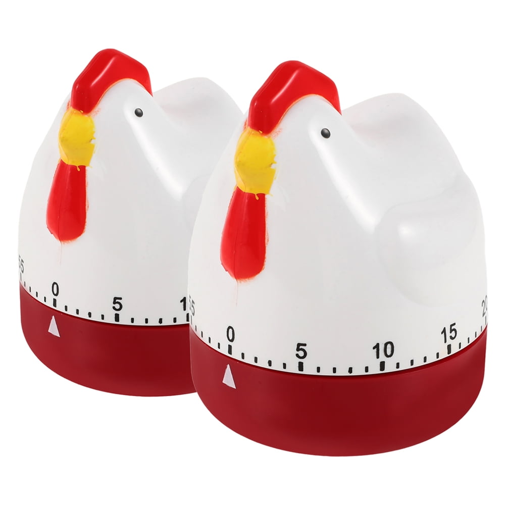 2pcs Kitchen Timer Chicken Timer Countdown Clock Cartoon Cooking Timer ...